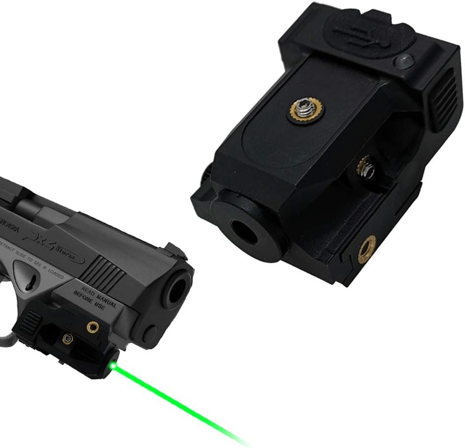 Lasercross L101G -Green Laser- Pistol Laser Sight Green Dot Tactical S ...