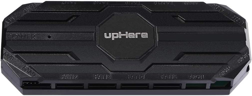 upHere MBX10 10-Port 6PIN SATA RGB Hub with 21-Key Remote Control/Spli — 4Surpluscity