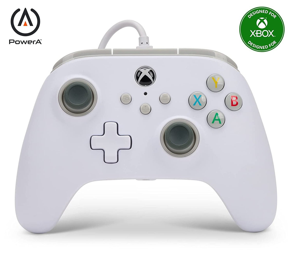 PowerA Wired Controller for Xbox Series X|S - White — 4Surpluscity