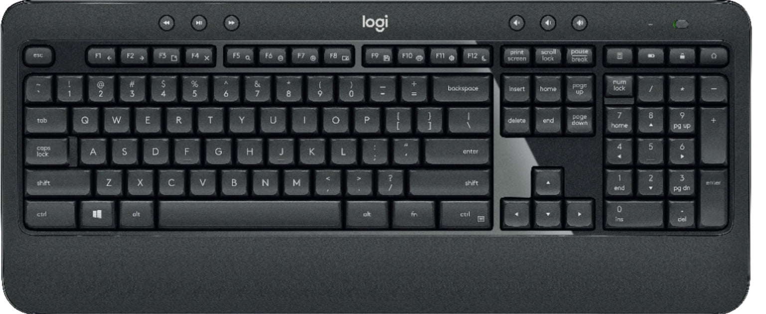 Logitech K540 Keyboard - Black — 4Surpluscity