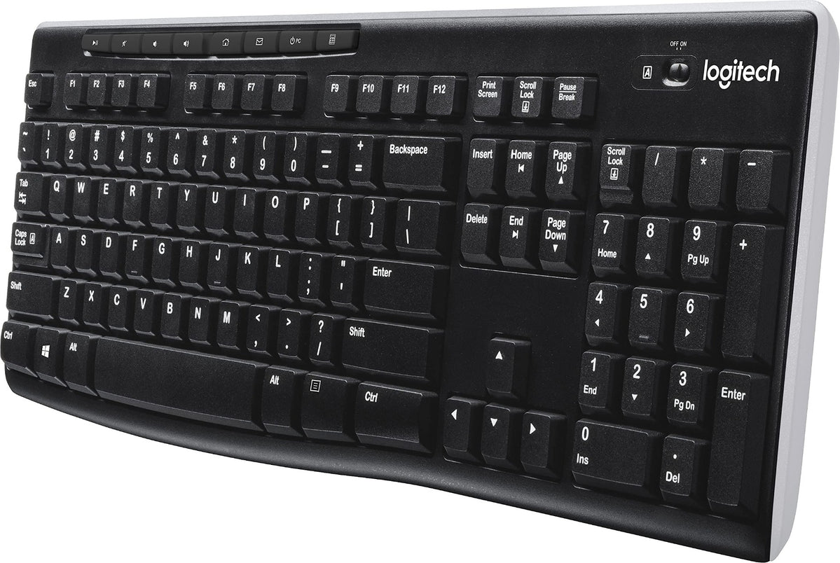 Logitech K270 Wireless Keyboard (NO RECEIVER) — 4Surpluscity
