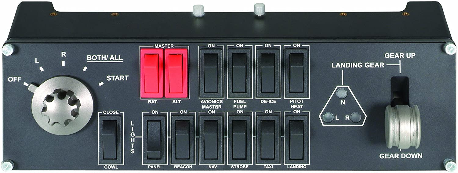 Logitech G Saitek Pro Flight Switch Panel Flight Simulator — 4Surpluscity