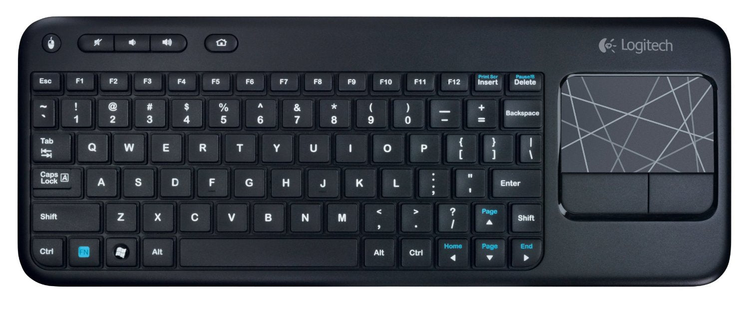 Logitech K400 Wireless Touch Keyboard with Touchpad (NO RECEIVER) (ENG ...