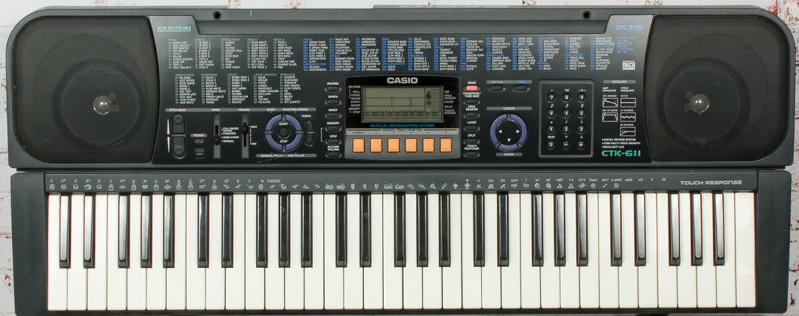 Casio CTK-611 Keyboard - AS-IS — 4Surpluscity
