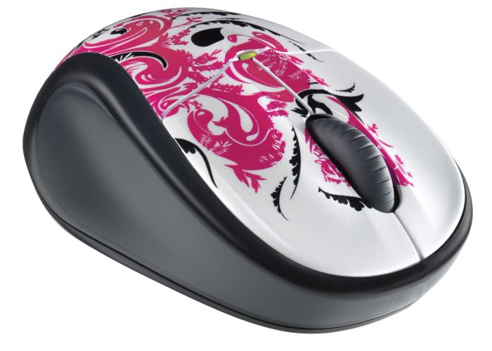 Logitech M305 Wireless Mouse Floral Spiral (NO RECEIVER) — 4Surpluscity