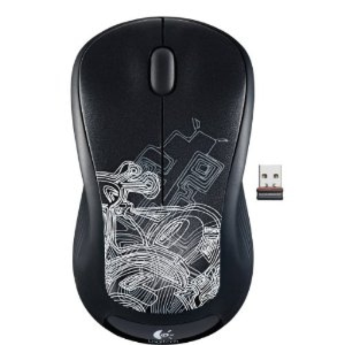 Logitech M310 Wireless Optical Mouse Labyrinth 910-002484 — 4Surpluscity