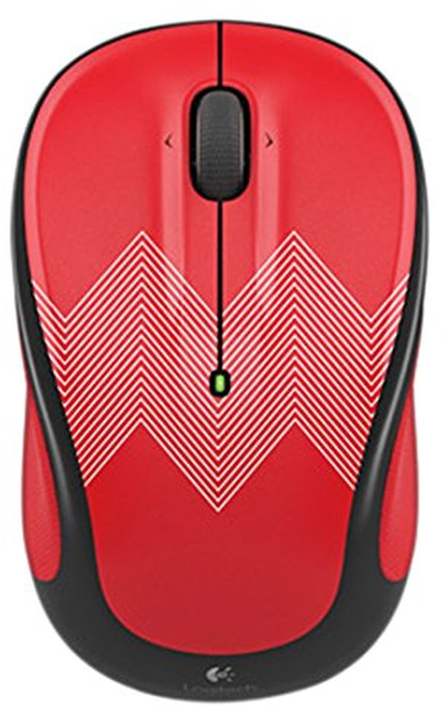 Logitech M325c Wireless Mouse RED ZIGZAG (NO RECEIVER) — 4Surpluscity