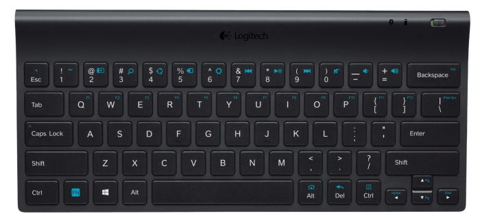 Logitech Tablet Keyboard Windows Android Bluetooth NO CASE — 4Surpluscity