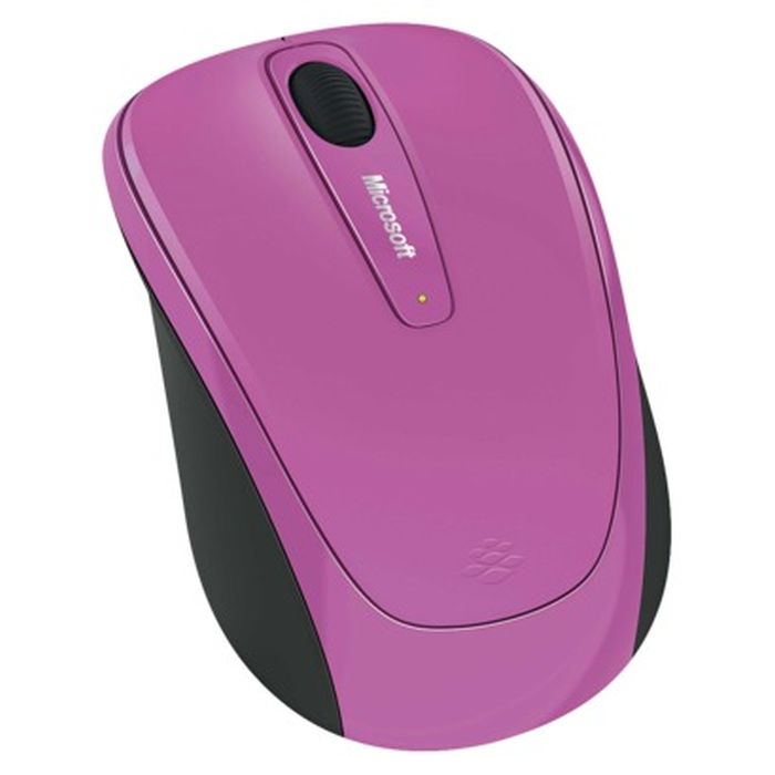 Microsoft Wireless Mobile Mouse 3500 DAHLIA PINK — 4Surpluscity
