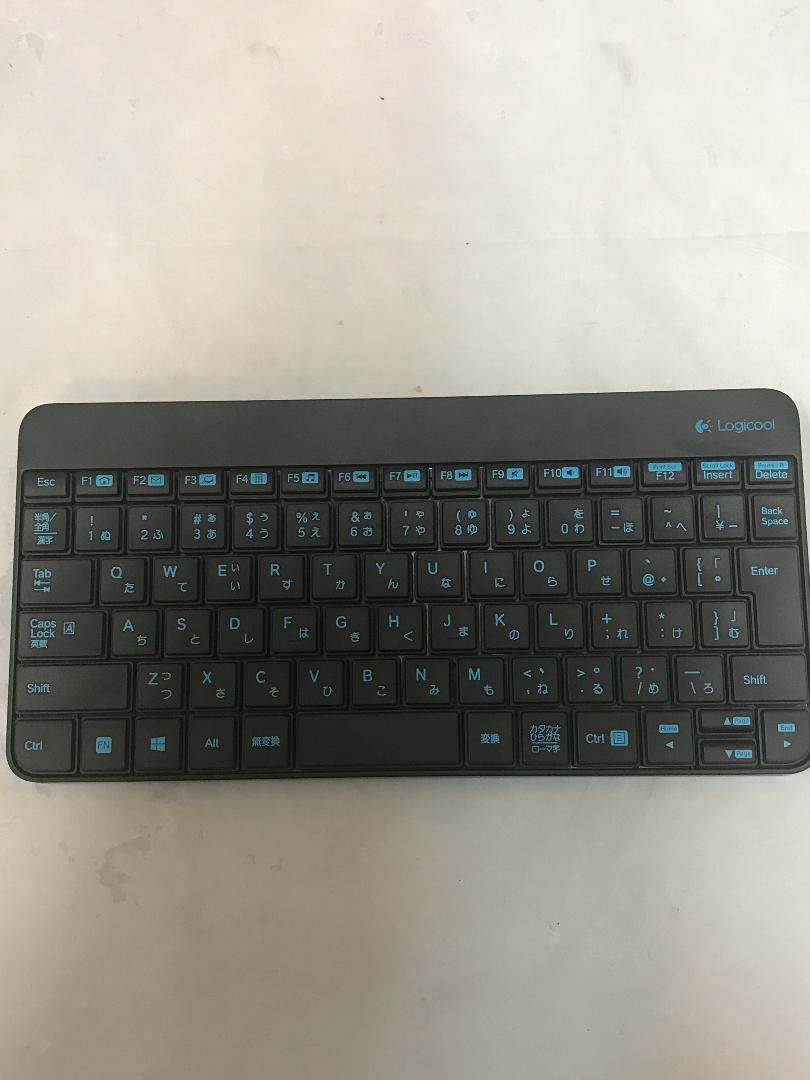Logitech Logicool K240 Wireless Keyboard Eng/Japanese Layout - Black/B ...