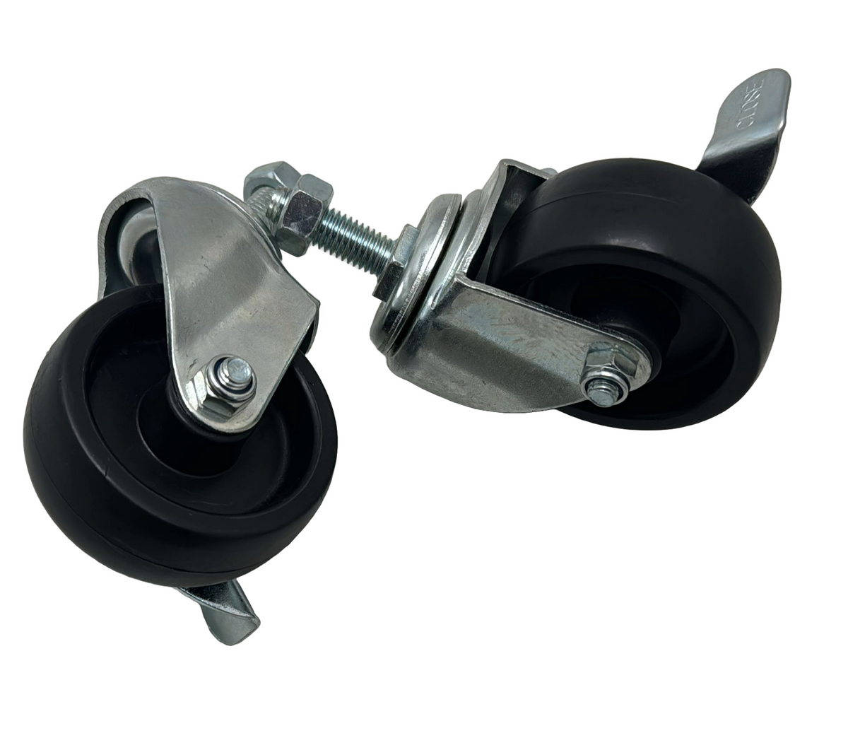 3 Inch Swivel Stem Caster Wheels Wire Shelving Racks — 4Surpluscity